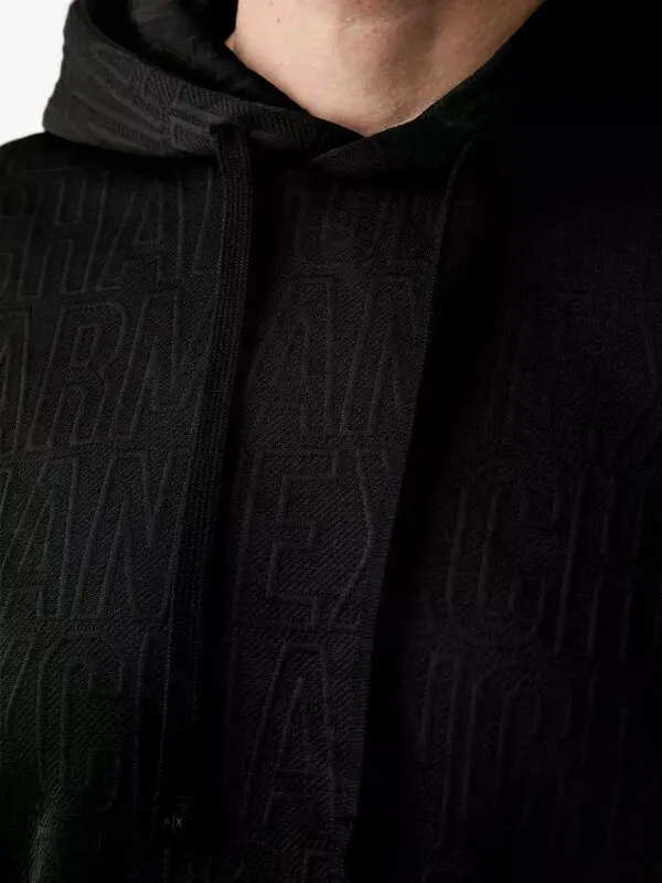 Armani Exchange Logo-jacquard Hoodie