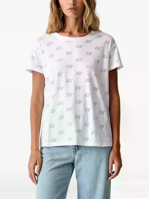 Armani Exchange Logo-print Crew-neck T-shirt