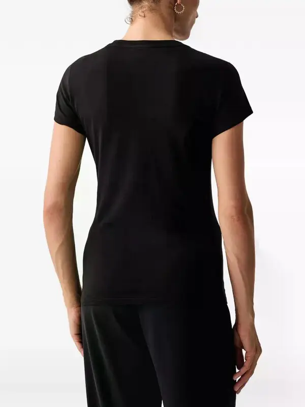 Armani Exchange Rhinestone-logo T-shirt