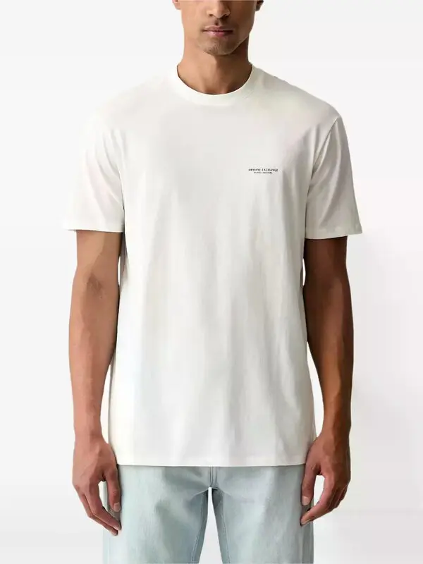 Armani Exchange Logo-print Short-sleeved T-shirt
