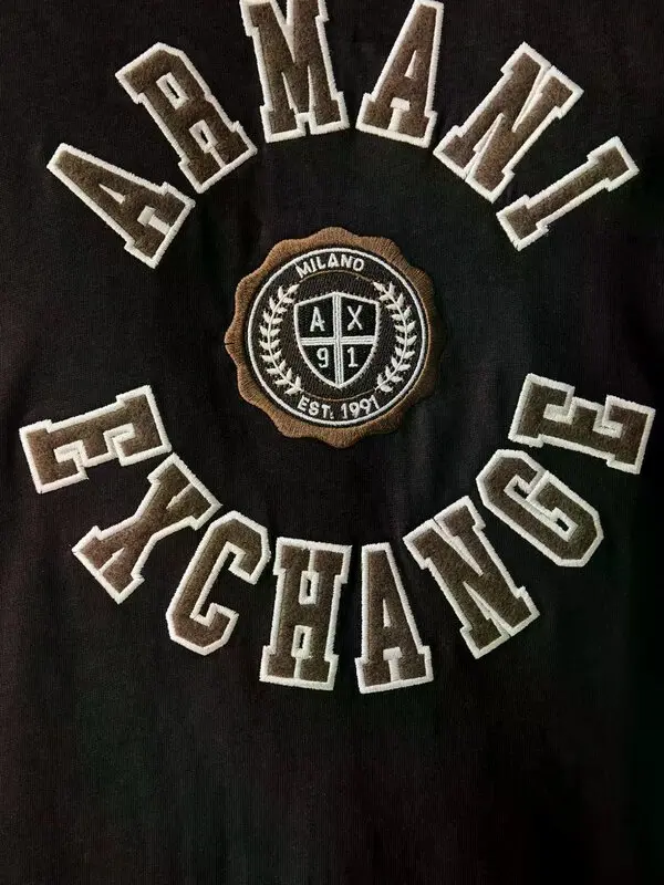 Armani Exchange Logo-patch T-shirt