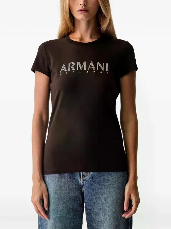 Armani Exchange Logo-print Short-sleeved T-shirt
