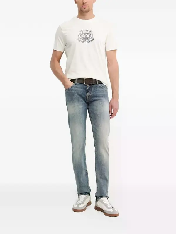 Armani Exchange Logo-print Short-sleeve T-shirt