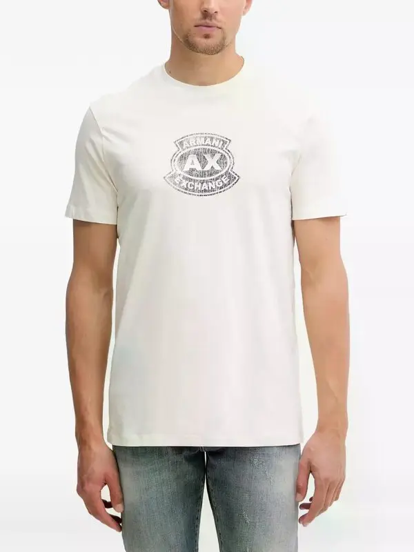 Armani Exchange Logo-print Short-sleeve T-shirt