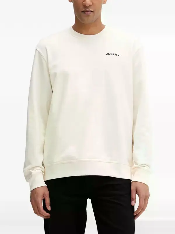 Dickies Logo-embroidered Crew-neck Sweatshirt