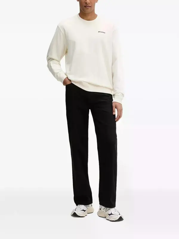 Dickies Logo-embroidered Crew-neck Sweatshirt