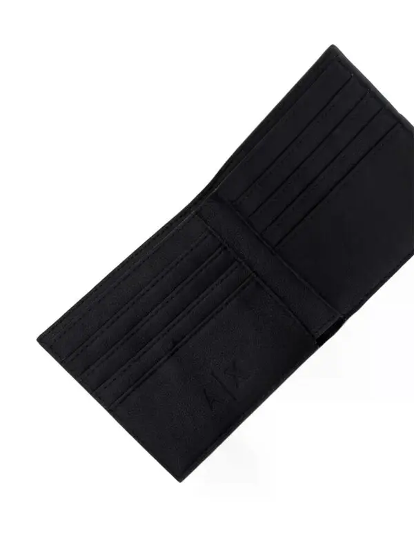 Armani Exchange Logo-patch Bifold Wallet