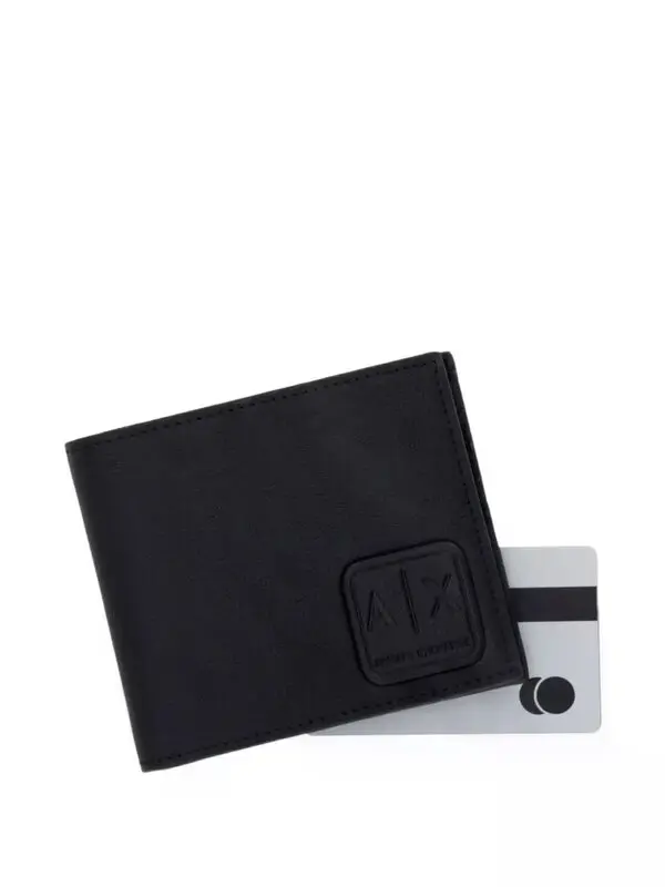 Armani Exchange Logo-patch Bifold Wallet