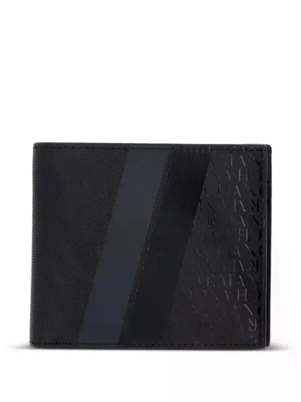 Armani Exchange Logo-embossed Bi-fold Wallet