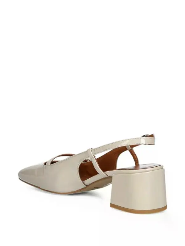 JONAK PARIS Patent-finish Slingback Pumps