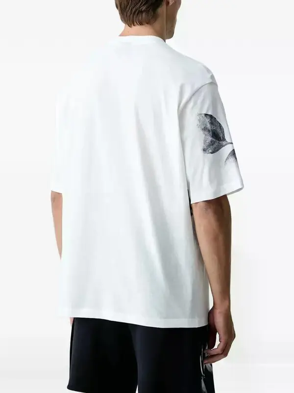 Armani Exchange Floral-print T-shirt