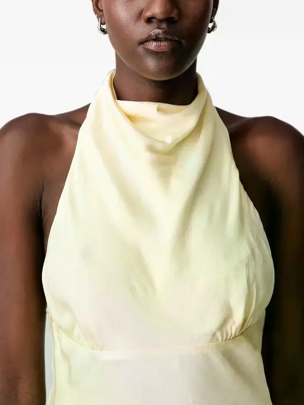 Bardot Kristina Halterneck Backless Mini Dress