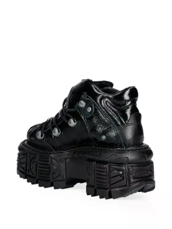 NEW ROCK Metallic Chunky-sole Sneakers