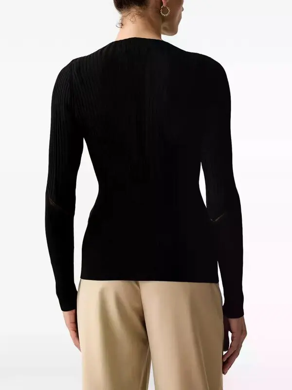 Armani Exchange Logo-embroidered Crew-neck Sweater