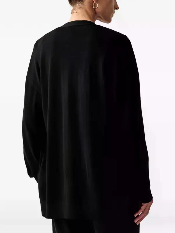 Armani Exchange V-neck Logo-embroidered Cardigan