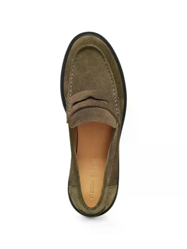 Geox Spherica Ec1 B Suede Loafers