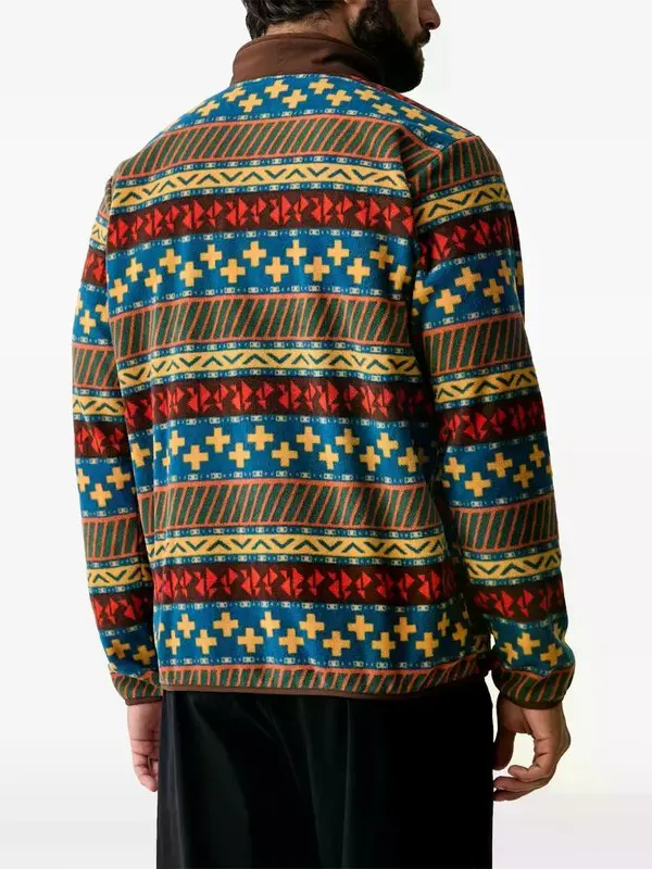 Columbia Geometric-pattern Zip-up Sweatshirt