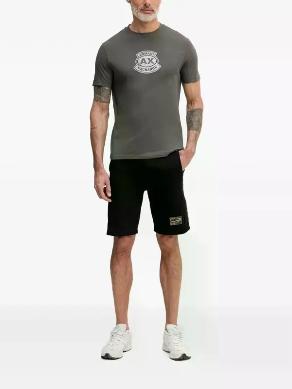 Armani Exchange Logo-print Crew-neck T-shirt