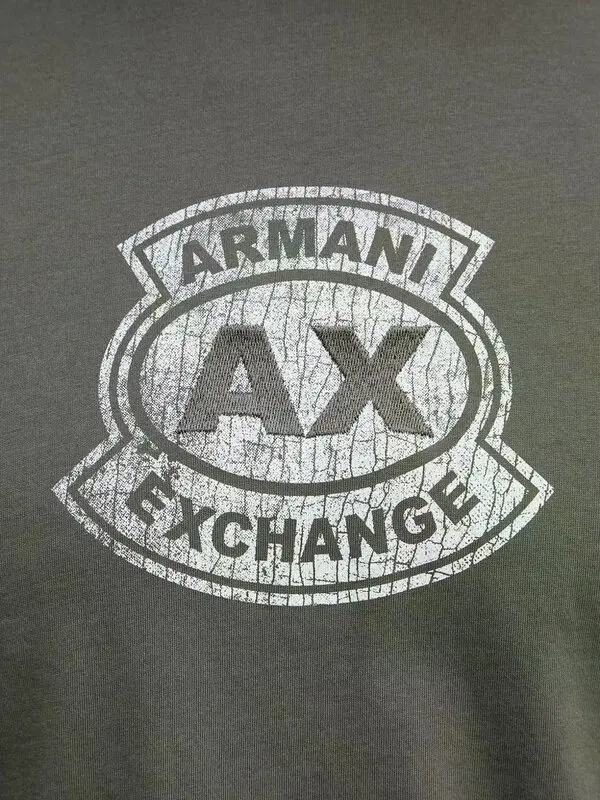 Armani Exchange Logo-print Crew-neck T-shirt