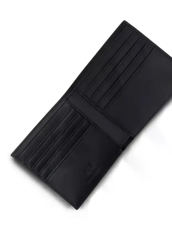 Armani Exchange Logo-embossed Bifold Wallet