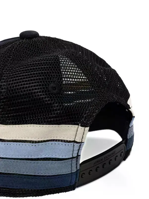 Armani Exchange Logo-print Mesh-panel Baseball Cap