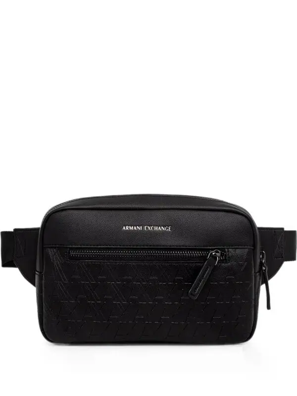 Armani Exchange Logo-embossed Belt Bag