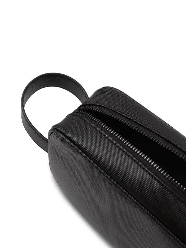 Armani Exchange Logo-patch Zip-around Wash Bag