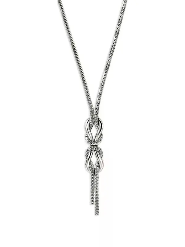 John Hardy Infinite Love Knot Necklace - Silver