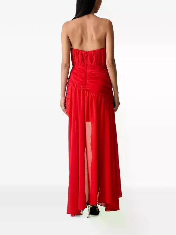 Bardot Remalia Strapless Ruched-detail Mini Dress
