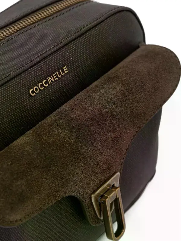 COCCINELLE Suede-flap Cross-body Bag