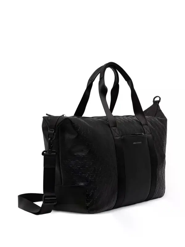 Armani Exchange Logo-embossed Holdall