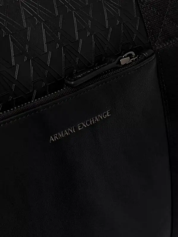 Armani Exchange Logo-embossed Holdall