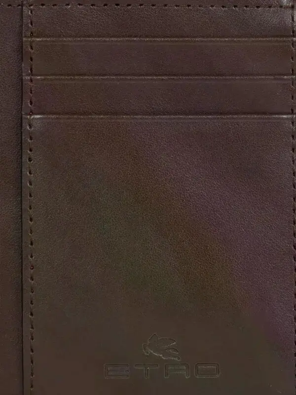 Etro Paisley Zip Wallet