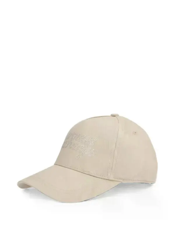 Armani Exchange Rhinestone-logo Baseball Cap