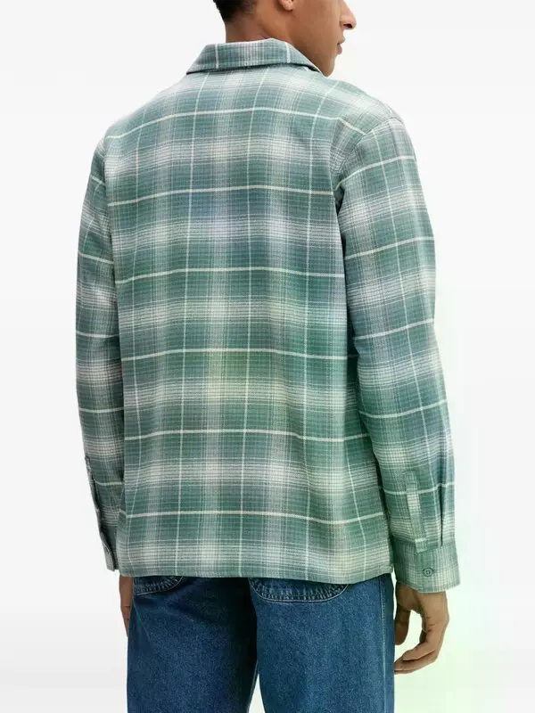 Dickies Check-pattern Patch-pocket Shirt