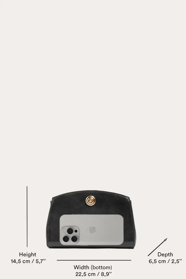LIFFNER Pushlock Clutch Lizard