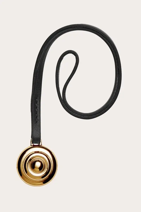 LIFFNER Bag Charm Gold - Black