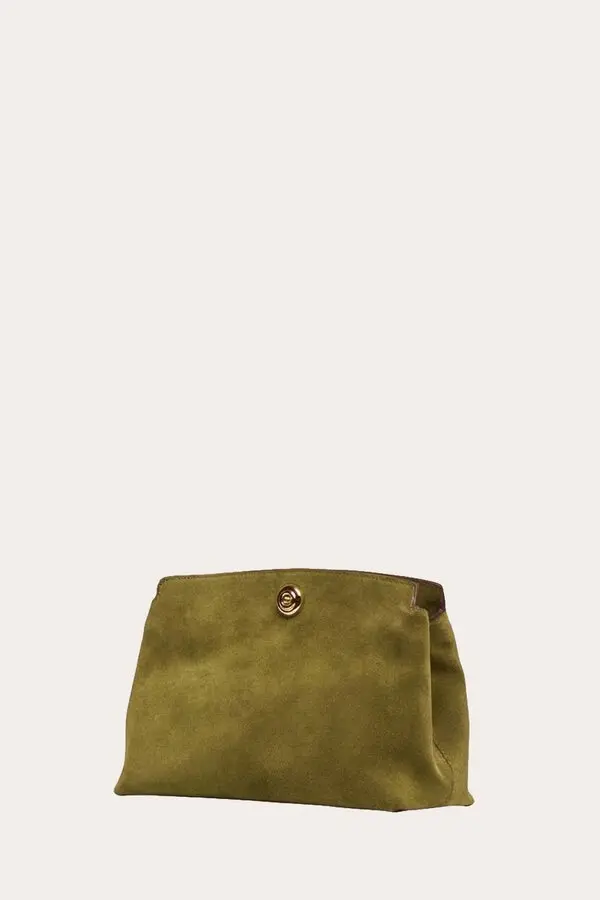 LIFFNER Pushlock Pouch Army Suede