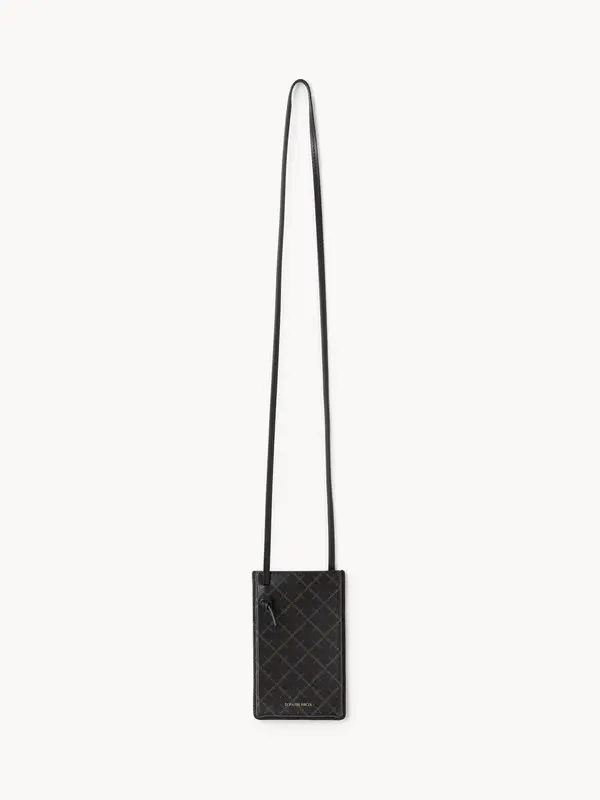 BY MALENE BIRGER Ivy Phone Case - Dark Chokolate