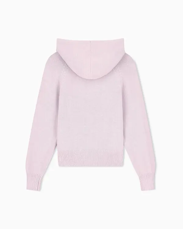 Armani Exchange Regular Fit Pullover In Knitted Cotton