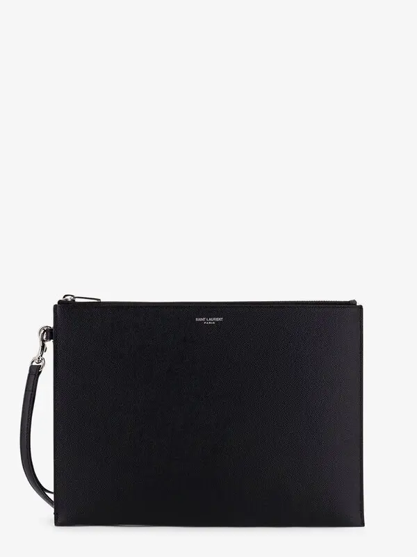 Saint Laurent Leather Clutch