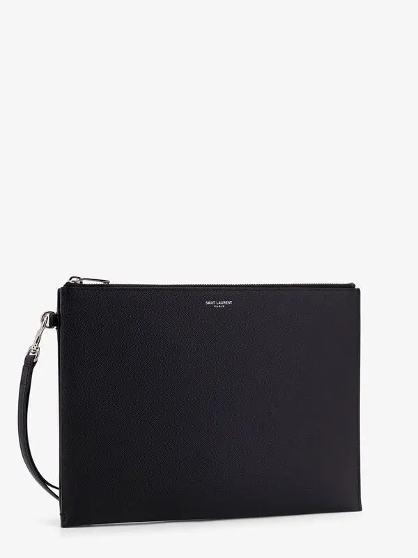Saint Laurent Leather Clutch