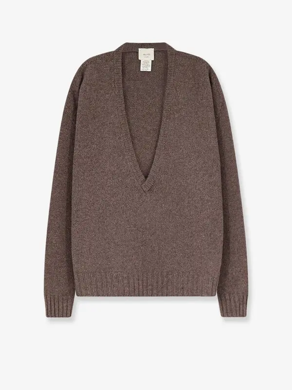 ALYSI Wool And Cashmere Blend Sweater
