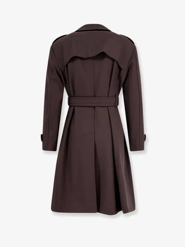 Tagliatore Water Repellent Virgin Wool Trench Coat