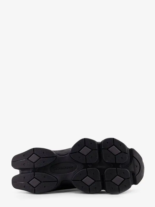 NEW BALANCE 9060 Mesh And Leather Sneakers - Black