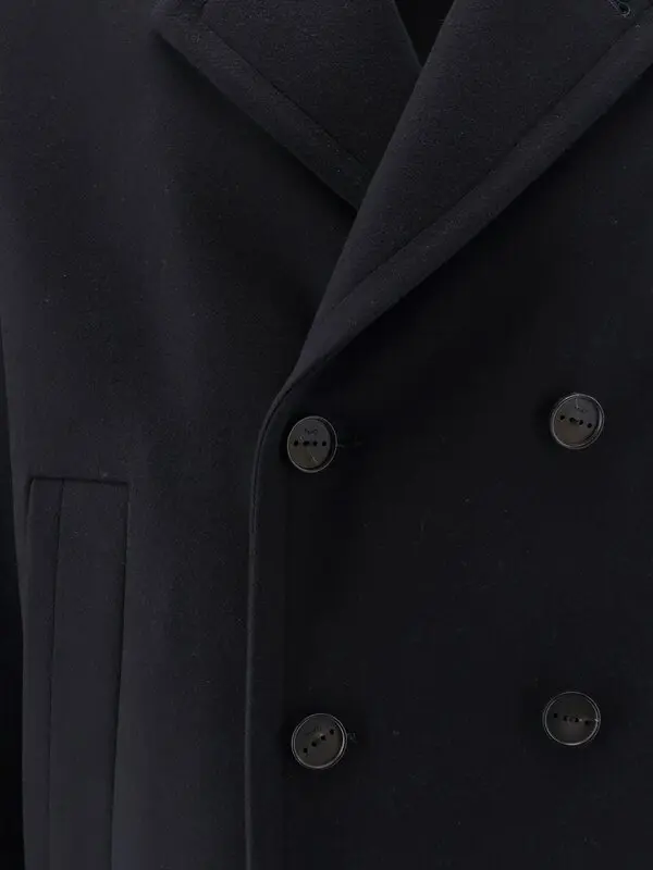 HEVO Virgin Wool Blend Peacoat