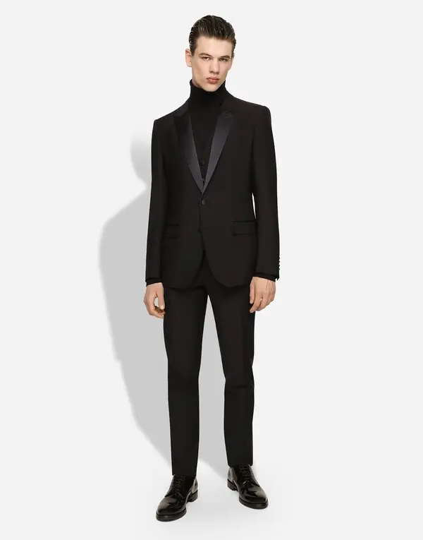 Dolce & Gabbana Abito Suits And Blazers Wool - Blue