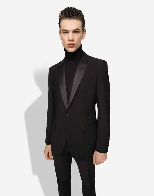 Dolce & Gabbana Abito Suits And Blazers Wool - Blue