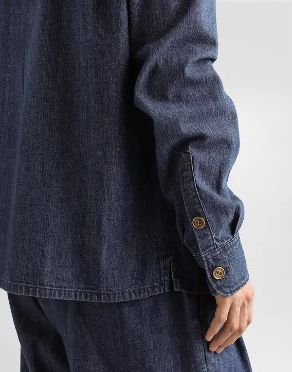 Dolce & Gabbana Denim Shirt Denim Multi-colored