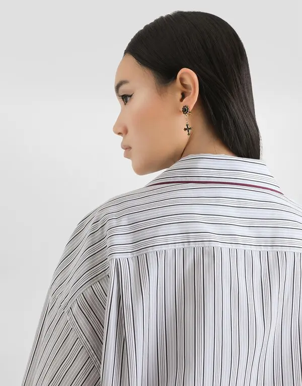 Dolce & Gabbana Striped Poplin Shirt